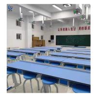 China Square Physics Lab Furniture For School Classroom Movable Customized for sale