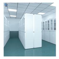 China Movable Classroom Lab Furniture , Anti Corrosion Student Lab Furniture With Cabinet for sale