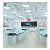 China Smooth Flameproof Biology Lab Table Secure Bench Furniture For Experiment for sale