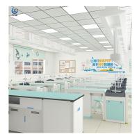 China Metal Biology Lab Furniture Table Corrosion Resistant Customized Sturdy for sale