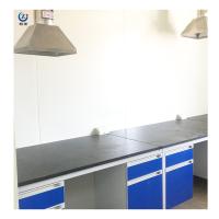 China Heat Resistant Lab Work Station , W750mm Wall Mounted Laboratory Island Bench for sale