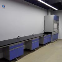 China Metal Lab Wall Bench Science Laboratory Working Table Furniture Acid Resistant for sale