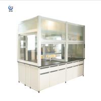 China Laboratory Vent Chemistry Fume Hood Alkali Proof High Airflow Customized for sale