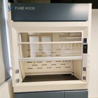 China High Airflow Steel Fume Hood With LED Lighting Safety ISO Certified for sale