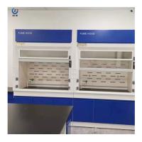 China High Airflow Steel Fume Hood With LED Lighting Safety ISO Certified for sale