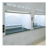 China High Airflow Steel Fume Hood With LED Lighting Safety ISO Certified for sale