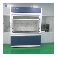 China Optional Fan Steel Fume Hood Chemical Resistant With LED Lighting for sale