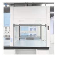 China Lab Vent Steel Fume Hood Safety With LED Lighting Anti Corrosion for sale