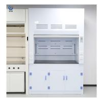China Extracting Chemical Vent Hood , Corrosion Proof Optional Fan Lab Fume Hood for sale