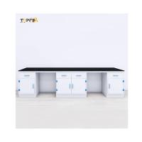 China Weather Resistant Polypropylene Laboratory Furniture , H850mm Lab Work Benches for sale