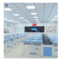 China Safety Chemistry Lab Bench Furniture Anti Corrosion With Drawers 120*60*78cm for sale