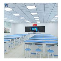 China Sturdy Structure Biology Lab Furniture Waterproof Metal Table Workstation for sale