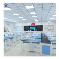 China Explosionproof Biology Lab Table , Blue Anti Corrosion Student Lab Furniture for sale