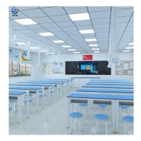 China Alkali Resistant Physics Laboratory Furniture , Square Lab Bench Furniture for sale