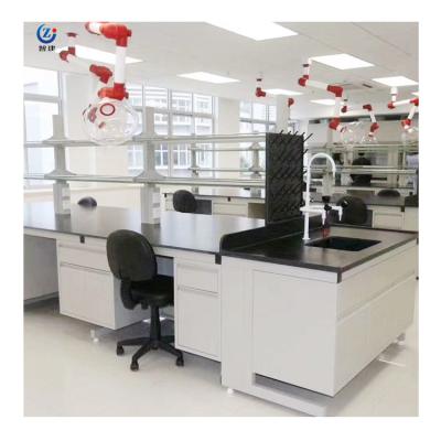 China Adjustable Lab Bench With Sink for sale