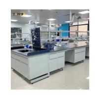 China Heavy Duty Lab Bench With Lockers Shelves Wheels Handles - 200-250 Kg Capacity for sale