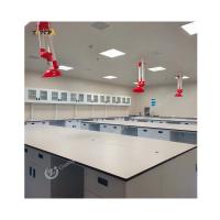 China Heavy Duty All Steel Lab Bench 4 Drawers 2 Cabinets 4 Wheels 250 Kg Capacity for sale
