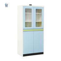 China Functional Lab Furniture Storage Cabinet With Key Lock Reinforced Doors for sale
