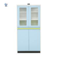 China Functional Lab Furniture Storage Cabinet With Key Lock Reinforced Doors for sale