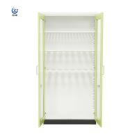 China White Steel Lab Cabinet For Commercial With Adjustable Shelves And Key Lock for sale