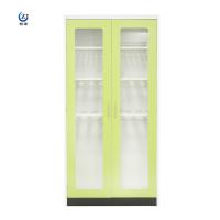 China White Steel Lab Cabinet For Commercial With Adjustable Shelves And Key Lock for sale