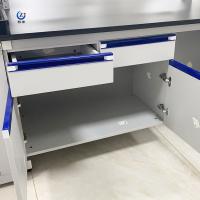 China Grey Finish Lab Bench Laboratory Bench with Load Capacity 200-250 Kg and Customized Configuration for sale