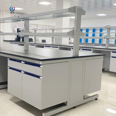 China Customized Steel Lab Bench with Adjustable Handles for sale