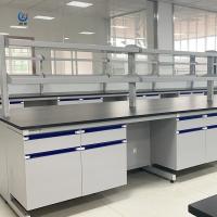 China Customized Lab Workbenches with Casters Drawers Shelves Storage Lockers for sale