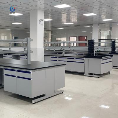 China Customized Lab Workbenches with Casters Drawers Shelves Storage Lockers for sale