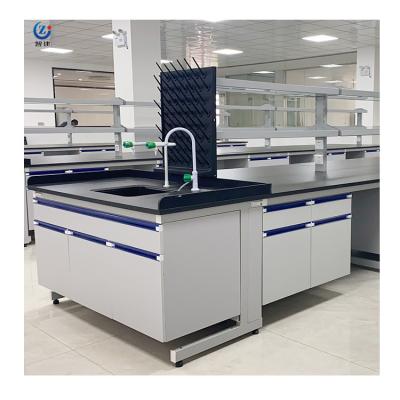 China Sturdy Lab Island Bench with 200-250 Kg Load Capacity for sale