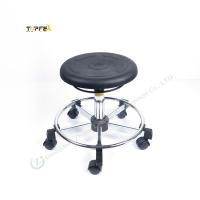 China Five Fixed Wheels Lab Lift Chair With Sturdy Base for sale