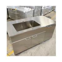 China Silver Stainless Steel Research Bench Stainless Steel Experiment Bench For Demanding Environments for sale