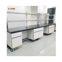 China Customized Steel Lab Tables And Benches PP Material For Scientific for sale