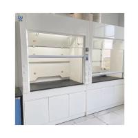 China Quiet High Airflow Steel Fume Hood With Optional Fan for sale