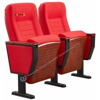 China Black Padded Auditorium Folding Chair Individually Packaged For Easy Handling for sale