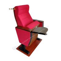 China Black Padded Auditorium Folding Chair Individually Packaged For Easy Handling for sale