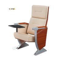 China Comfortable Church Foldable Seat And Backrest Padded Armrest Auditorium Chairs for sale