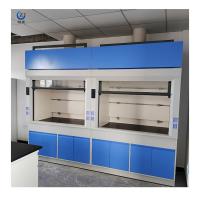 China Industrial Grade Safety Steel Fume Hood With Easy Maintenance And LED Lighting for sale