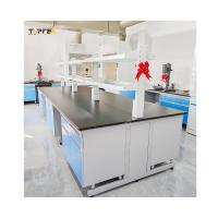 China Customized Lab Island Bench With 200-250 Kg Load Capacity And Length * 1500*850mm for sale