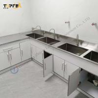 China Anti-Rust Easy-to-Clean Stainless Steel Lab Bench For Customized Applications for sale