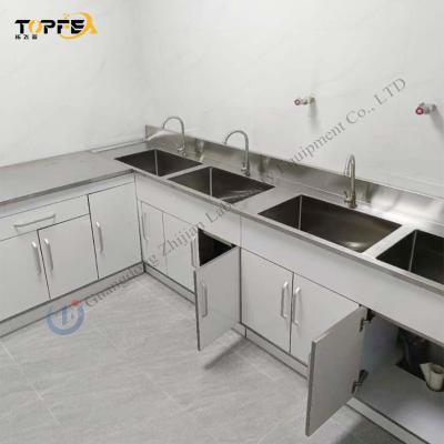 China Anti-Rust Easy-to-Clean Stainless Steel Lab Bench For Customized Applications for sale