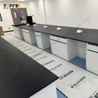 China Customized Lab Tables Work Benches with 1500*850mm Size  Adjustable Drawers for sale