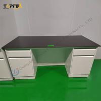 China Blue Ceramic Table Top Lab Wall Bench for Testing Function and Efficiency for sale