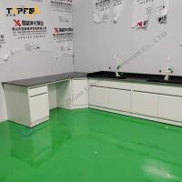 China Blue Ceramic Table Top Lab Wall Bench for Testing Function and Efficiency for sale