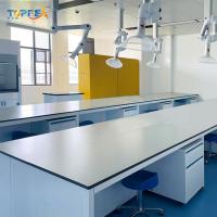China Customized Laboratory Work Benches 200-250 Kg Load Capacity and Customizable Number of Drawers for sale