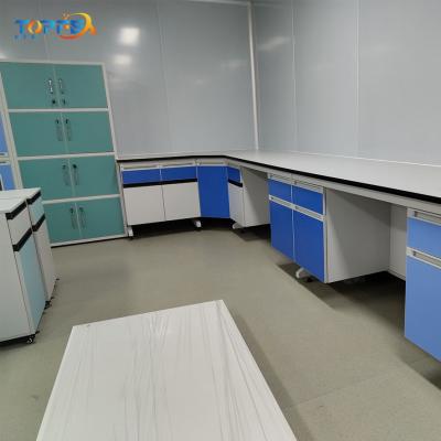 China Easy Installation Laboratory Wall Bench Modern Solution for Lab Work for sale