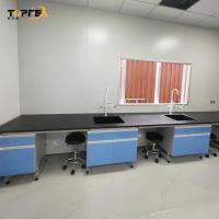 China Floor Standing Structure Lab Wall Bench for Modern Testing Modern Function for sale