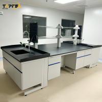 China Black Lab Work Benches with Drawers 200-500kg Load Capacity and Customizable for sale