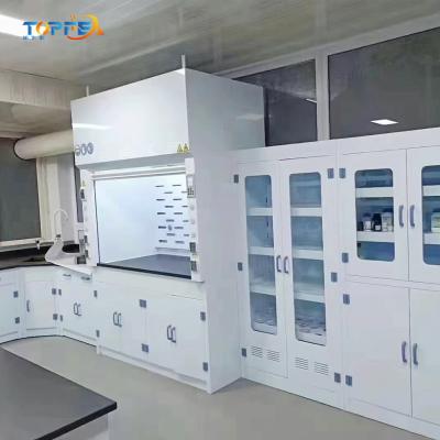 China LED Lighting Steel Fume Hood with High Airflow and Long-lasting Durability for sale