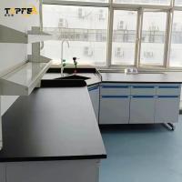 China Black Lab Work Benches with Metal Frame No Accessories for sale